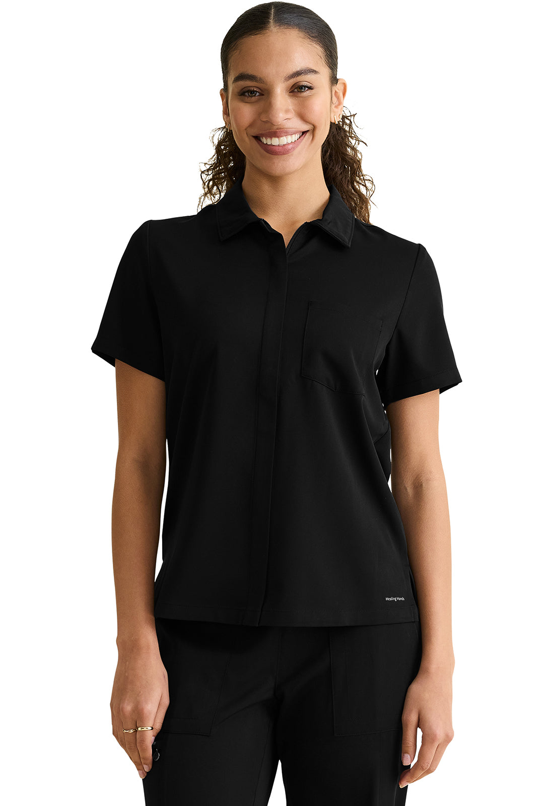 Healing Hands HH Limited Edition Women's HH807 Kassie Hidden Zip Front ...