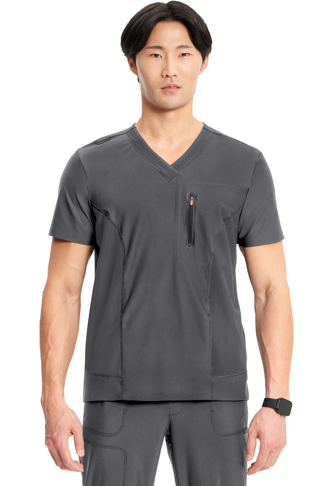 Cherokee Infinity Kinetic Men's IN823A Men's Knit V-Neck Top – The ...